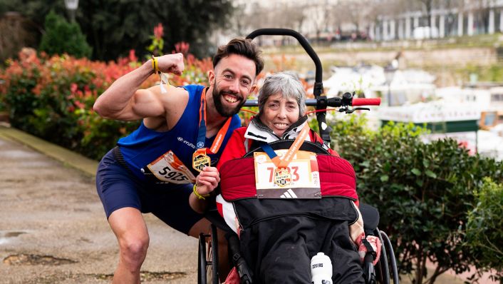 Hyundai impulsa la conciencia sobre la esclerosis múltiple con Eric Domingo en el Semi de Paris 2024